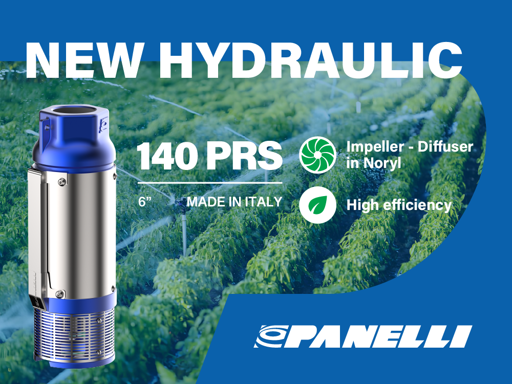 Product: Submersible pumps - new 6 inches PRS series